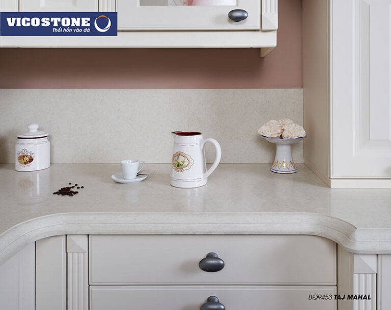 Vicostone Taj Mahal BQ9453 - CÔNG TY TNHH ĐẦU TƯ VÀ THƯƠNG MẠI DREAM HOME
